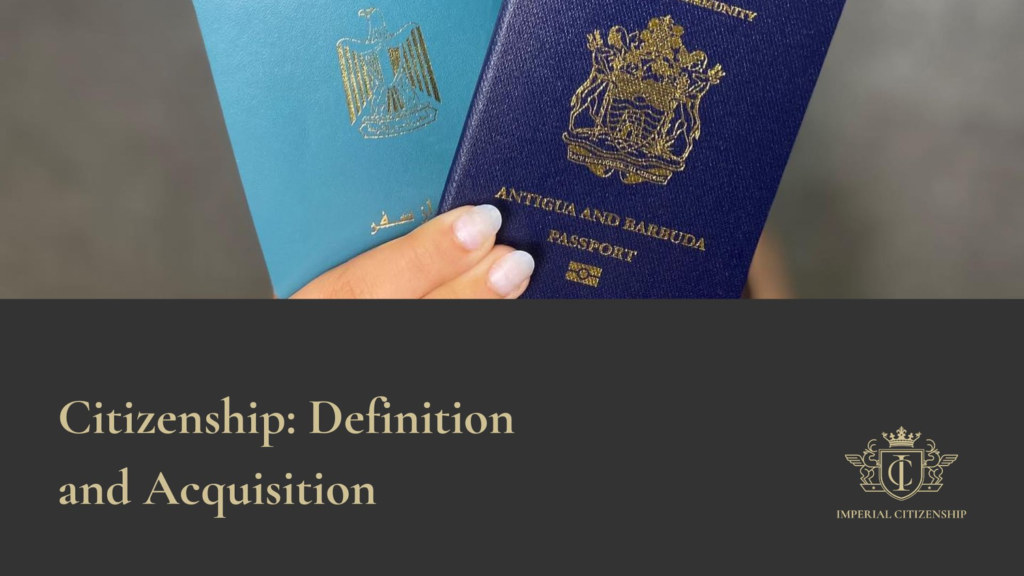 Residence vs Citizenship: A Comprehensive Comparison | Imperial Citizenship